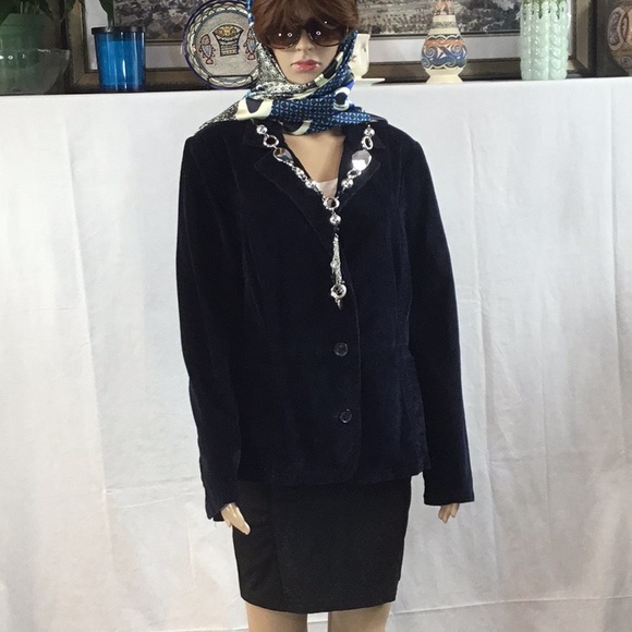 St. John's Bay | Jackets & Coats | St Johns Bay Navy Blue Corduroy ...